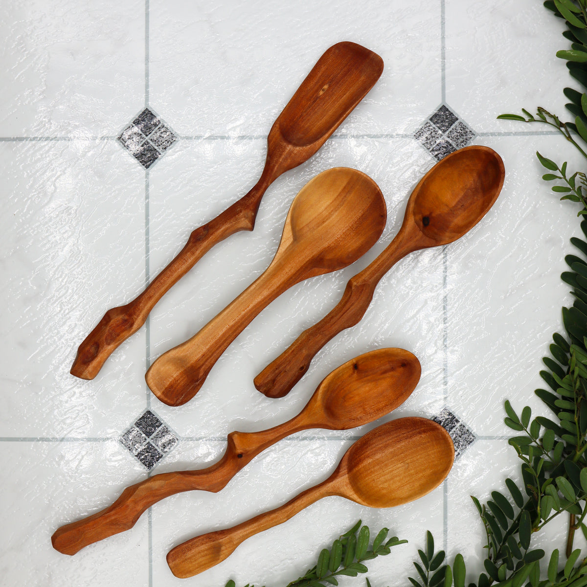 Handcarved Wooden Spoon (Native Cherry) – Sproutie